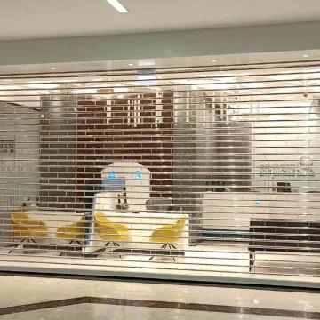 Quality Motorized Polycarbonate Shutter Door , Transparent Garage Roller Doors With for sale