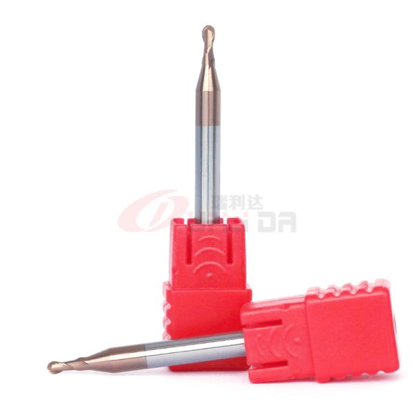 Quality 2mm Ball Nose Cutter Hss Cnc Ball Nose Router Bits Solid Carbide Hrc55 for sale