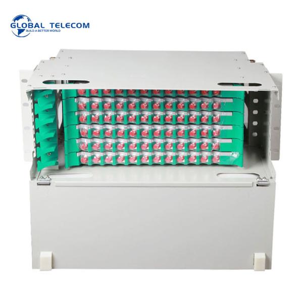 Quality Odf Fiber Optic Patch Panel Wall Mounted 12 24 48 96 144 Port for sale