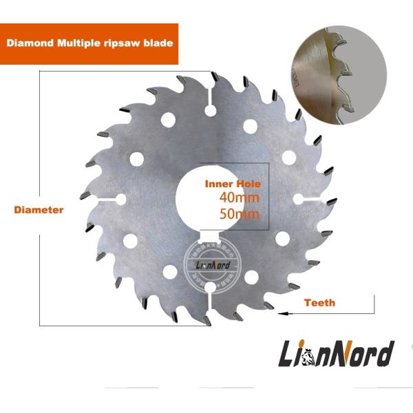 Quality Multi Ripsaw Circular Saw Blade for Wood Cutting HOT PRESS Process Type NO for sale
