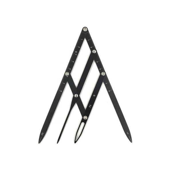 Quality Black Stainless Steel Permanent Eyebrow Shaving Tool Easy To Operate for sale