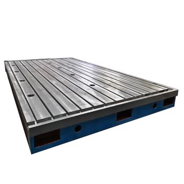 Quality T Slotted Table Cast Iron Layout Plate 5000 x 2700 mm With Big Loading Capacity for sale