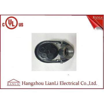 Quality Threaded Indoor / Outside Electrical Conduit With Aluminum Die Casting , 1/2"-4" for sale