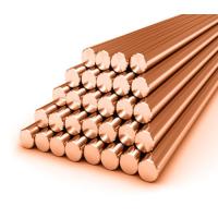 Quality GB ISO ASTM JIS Copper Round Bar Excellent Mechanical Characteristics for sale