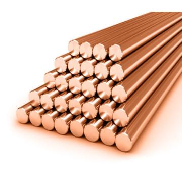 Quality GB ISO ASTM JIS Copper Round Bar Excellent Mechanical Characteristics for sale