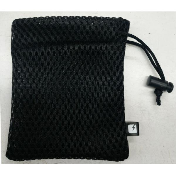 Quality BRC 10cm Small Nylon Mesh Drawstring Bags Packaging TUV With Woven Sewn Label for sale