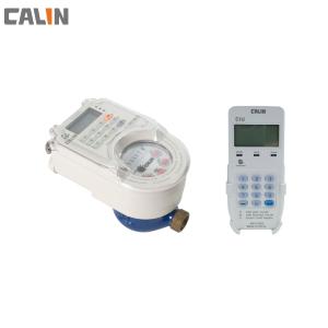 Quality GPRS Remote Reading Muti Jet Water Prepaid Meters LCD Display Brass Body for sale