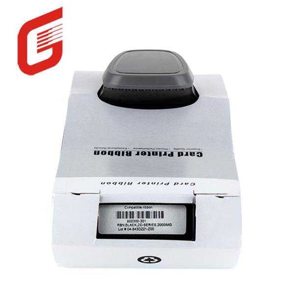 Quality Compatible Black Ribbon for Zebra ZC100 ZC150 ZC300 ZC350 Card Printer 800300 for sale