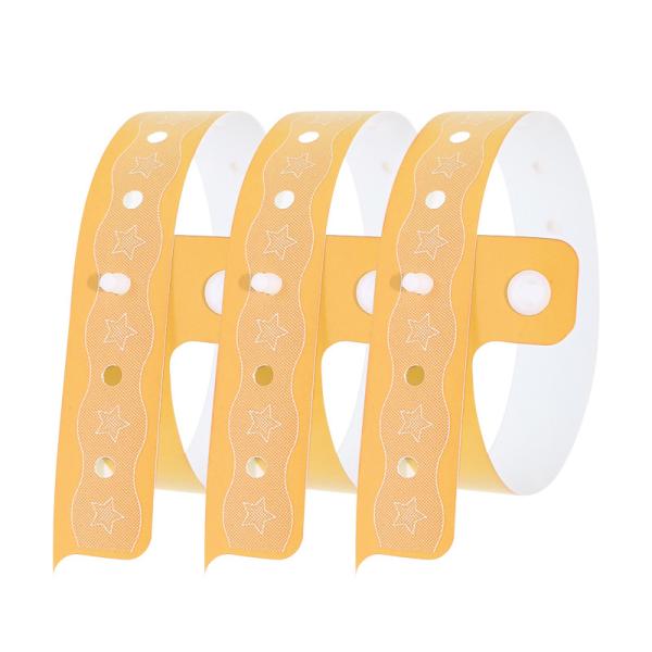 Quality Water Resistant PVC Bracelet , Personalized Custom Wristbands For Events for sale