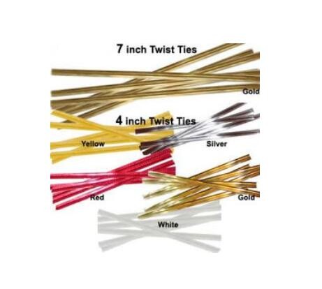 Quality Bread Candy Tie Thread Bound Rope Red Metalized PET Film for sale