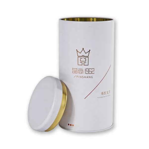Quality Metal Printed Salve Tins Vintage Tin Container Tin Tea Canister Empty Popcorn for sale