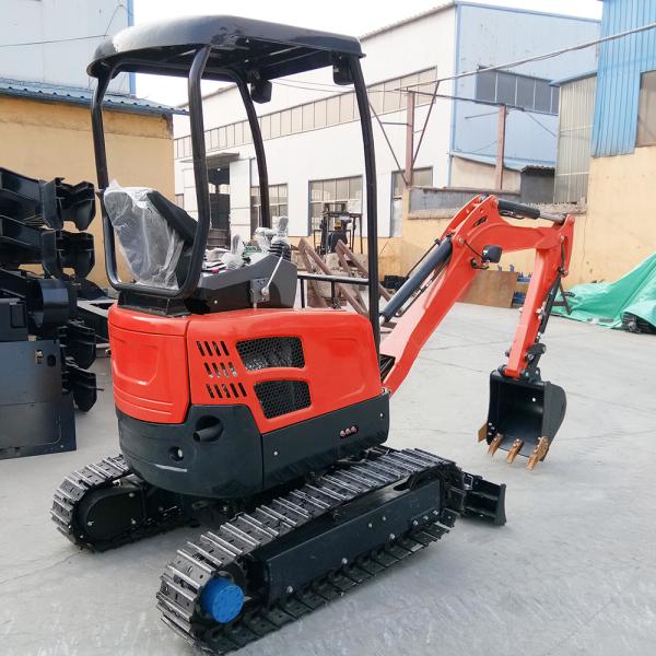 Quality Euro 5 Engine Mini Crawler Excavator 2 Ton Small Mechanical Digger for sale
