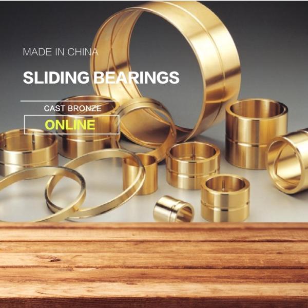 Quality Oil & Grease Sleeve Bushings A Full Range Of Groove Styles Flange Bronze for sale