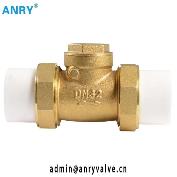Quality DN50 Water Brass Check Valve  Block Reverse Flow for sale
