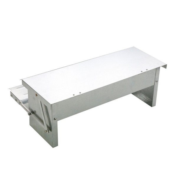 Quality 1.2mm Hot Galvanized 10.4L Automatic Timer Chicken Feeder for sale