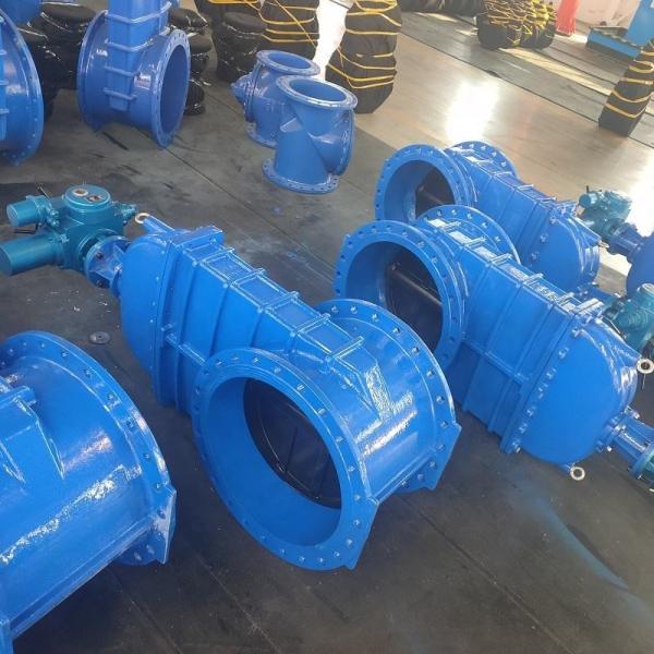 Quality PN10 Electric Control Gate Valve DN250 DN350 Flanged Gate Valve for sale