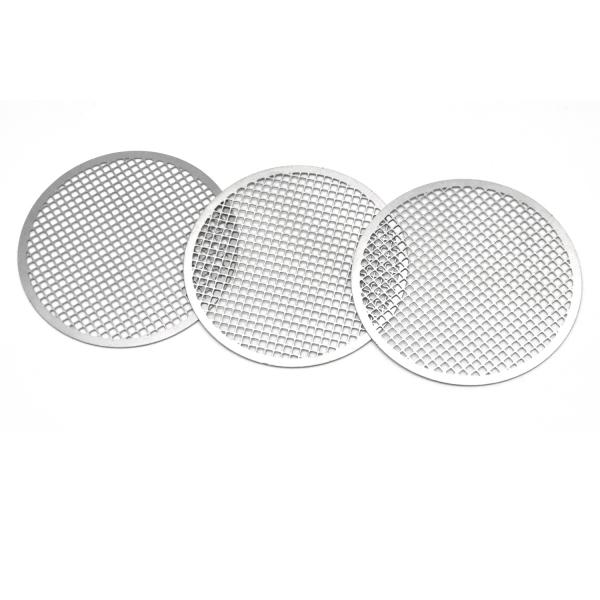 Quality Circular Rectangular 150 Micron Stainless Steel Mesh Filter Discs Customized for sale