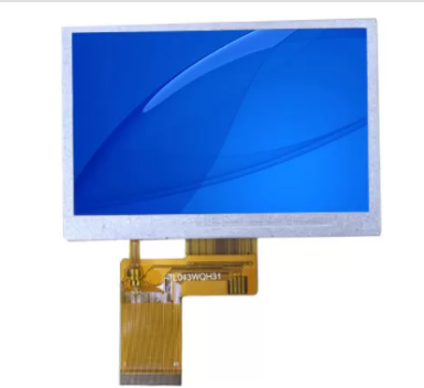 Quality 4.3 Inch 480 * 272 TFT LCD Resistive Touchscreen Panel 24 bit for sale