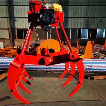 Quality Multi Petal Hydraulic Grab Bucket Crane Grab Grapple Bucket For Garbage Scraps for sale