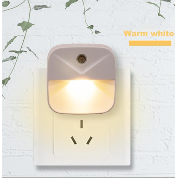 Quality Plug Into 50Hz Smart LED Night Light Automatically Turn Night Lamp For Bedroom for sale