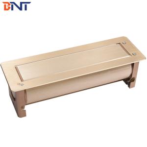 Quality Motorized Rotatable Conference Table Outlet Box Overturn Angle 180 Degree for sale