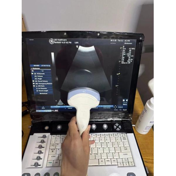 Quality GE convex array original ultrasound transducer probe 4C-RS for sale