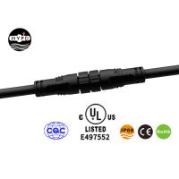 Quality UL Certificate M16 IP68 9.0MM 2 Pin Circular Power Connector for sale