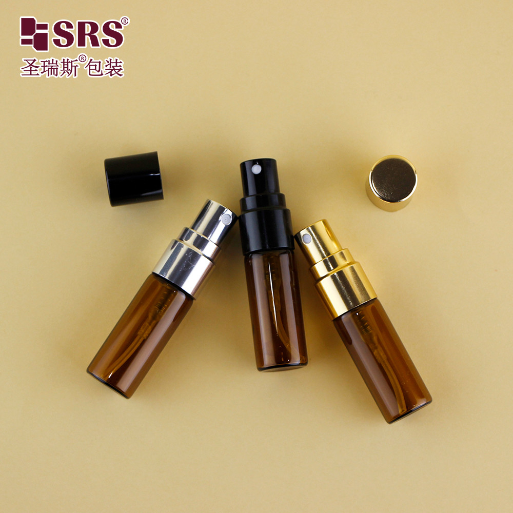 Quality BLPA-3ML Customize Fine Mist Sprayer Glass Mini Travel Size Bottle With Atomizer for sale