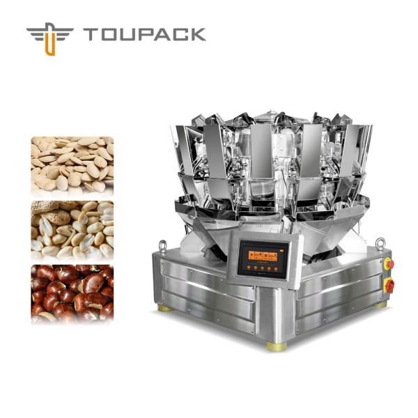 Quality High Speed Grain Multihead Weigher Machine 20 Head MCU / PLC for sale