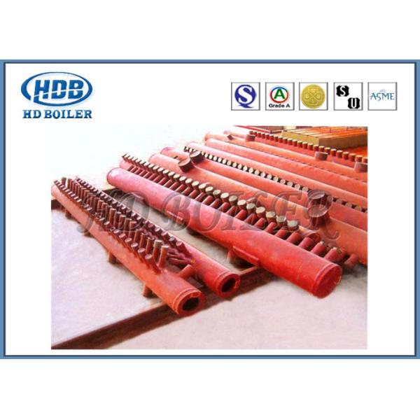 Quality Steel Electrical Water Boiler Header Manifolds , Industrial Steam Boiler Parts for sale