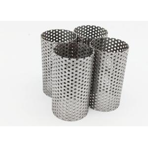 Quality Aperture 4mm Diameter 85mm Perforated Metal Pipe Height 153mm for sale