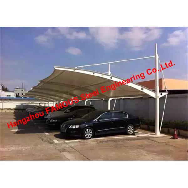 Quality America US Standard Certified Membrane Structural Car Parking Carport for sale