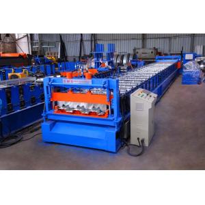 Quality Steel Floor Deck Plate Roll Forming Machine 12-15m/Min High Automation for sale
