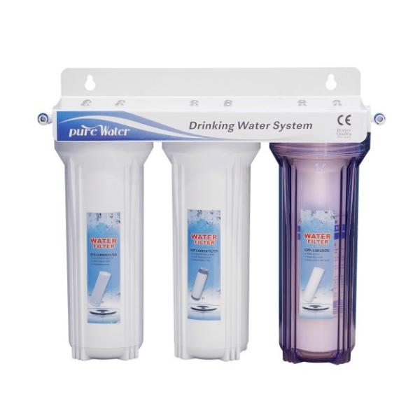 Quality Residential Reverse Osmosis Water Filtration System Under - Sink Manual Flush for sale