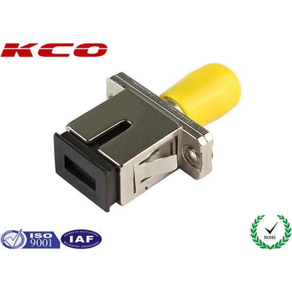 Quality High Reliability Hybrid Fiber Optic Adapter SC/UPC - ST/UPC , Fiber ST To SC Adapter for sale