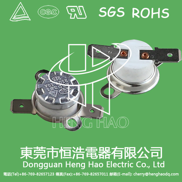 Quality KSD301 bimetal temperature switch,KSD301 thermal cutout for sale