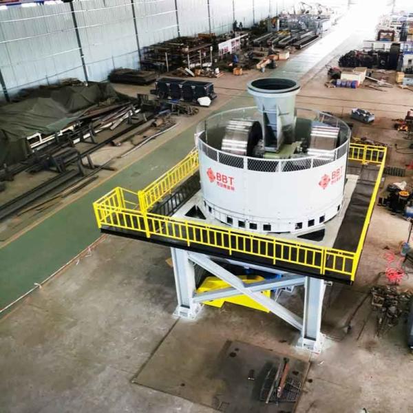Quality Wet Pan Gold Mining Equipment Capacity 40 - 90m³/H For Raw Materials for sale
