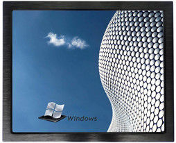 PLM-1705T 17" Touch Screen Monitor Ip65 Industrial Use Aluminum Alloy Wire Drawing 1