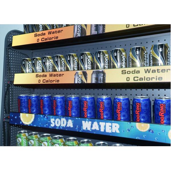 Quality 1.25mm Digital Shelf Edge Displays Size 300x56mm For Clothing Shop for sale