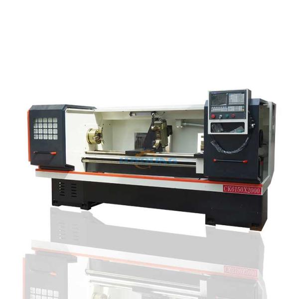 Quality Horizontal CNC Lathe Machine CK 6150 2000mm 4 6 8 Station Tool for sale