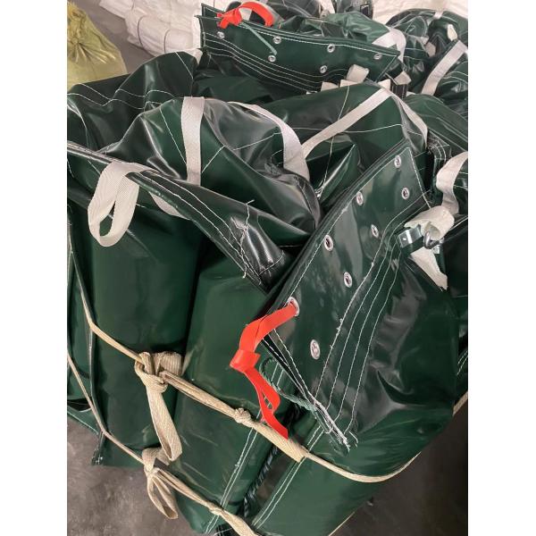 Quality Chains Installed Silt Curtain Anti Corrosion Flame Retardant for sale