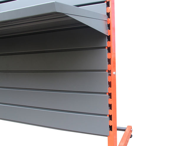 Quality LINGHANG Modernization Style Pegboard Display Rack For Car Stores for sale