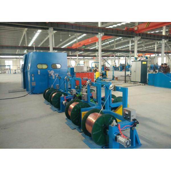 Quality Silver Jacketed Wire Buncher Machine / Enamelled Wire Twister Machine for sale