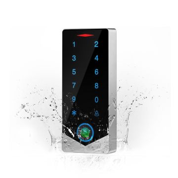 Quality Fingerprint and RFID Card Access Control Reader Support Password and BT TUYA APP for sale