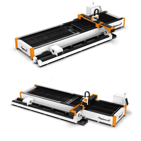 Quality Metal Tube and Plate Fiber Laser Cutting Machine with Rotary Axis Cutting for sale