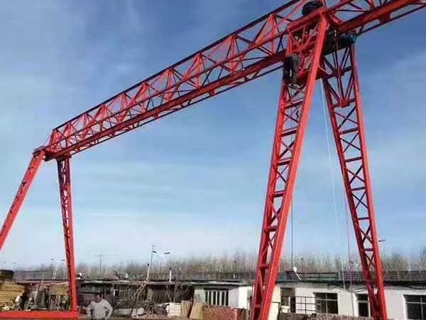 Quality Single Beam Gantry Crane With 20m Lifting Height And 7KW-60KW Electric Power for sale