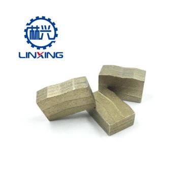 Quality LINXING Diamond Segments for Granite Cutting 900mm-4200mm and Taper Segment for sale