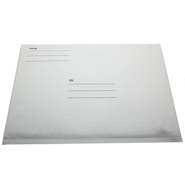 Quality Courier Packing White Bubble Wrap Envelopes 190x275 #VD 125gsm Thickness for sale