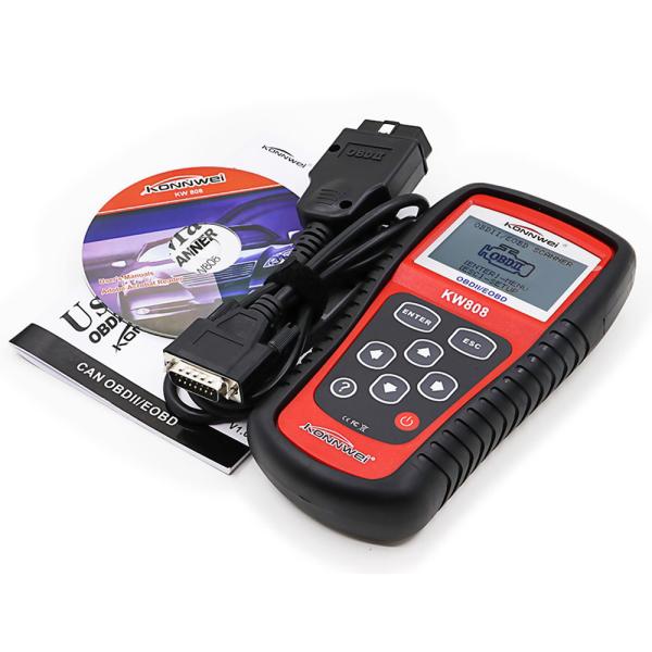 Quality Automotive Konnwei OBD2 Scanner / Car Check Engine Light Code Reader for sale