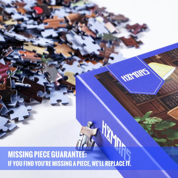 Quality Custom Printing Giant Jigsaw Puzzle For Adults 1000 Pieces Matte Laminated for sale